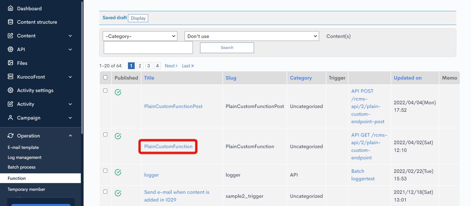 Setting up stubs on API endpoints using custom functions | Enterprise ...